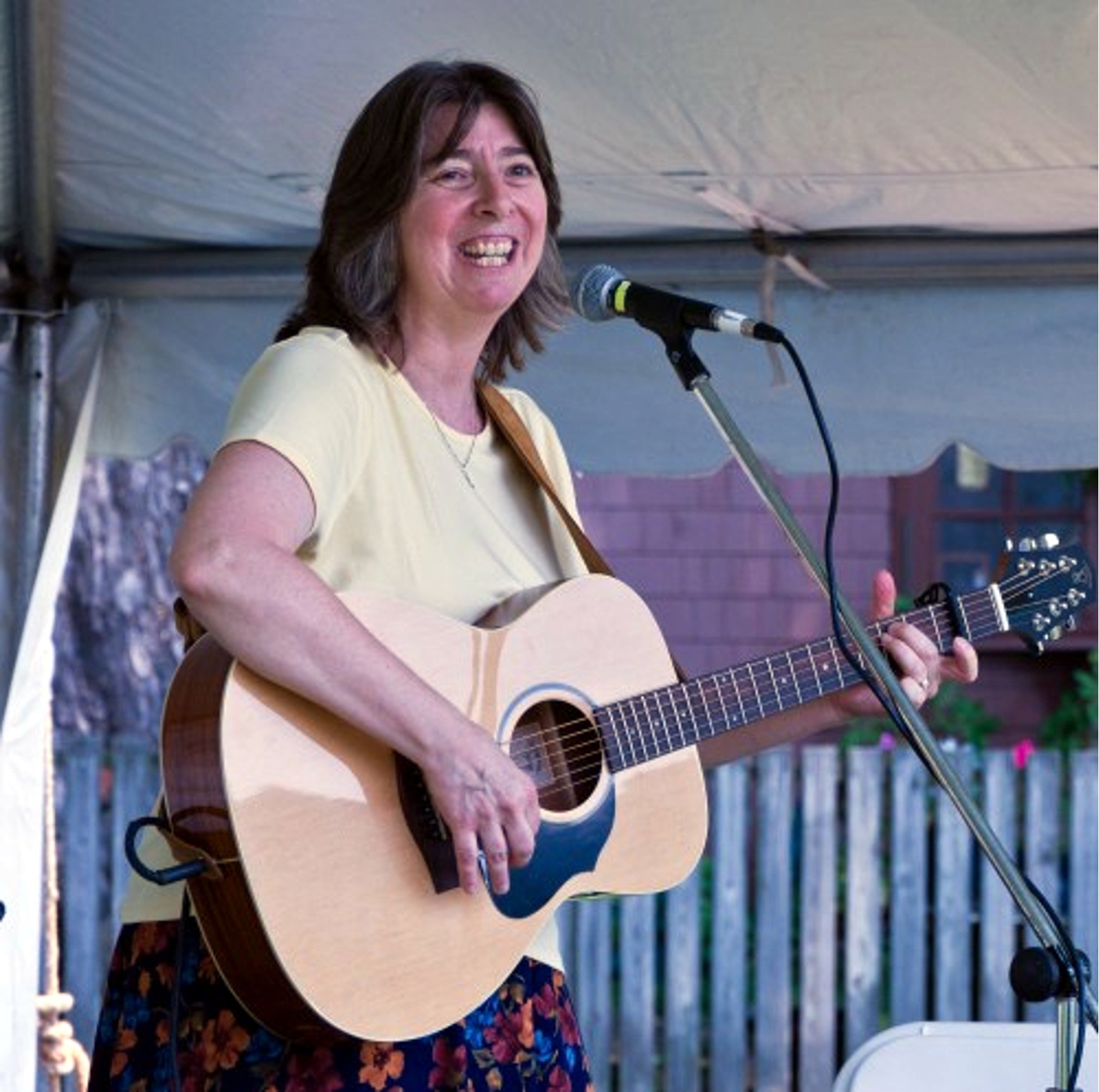 Folk singer Debra Cowan at Branford library Friday