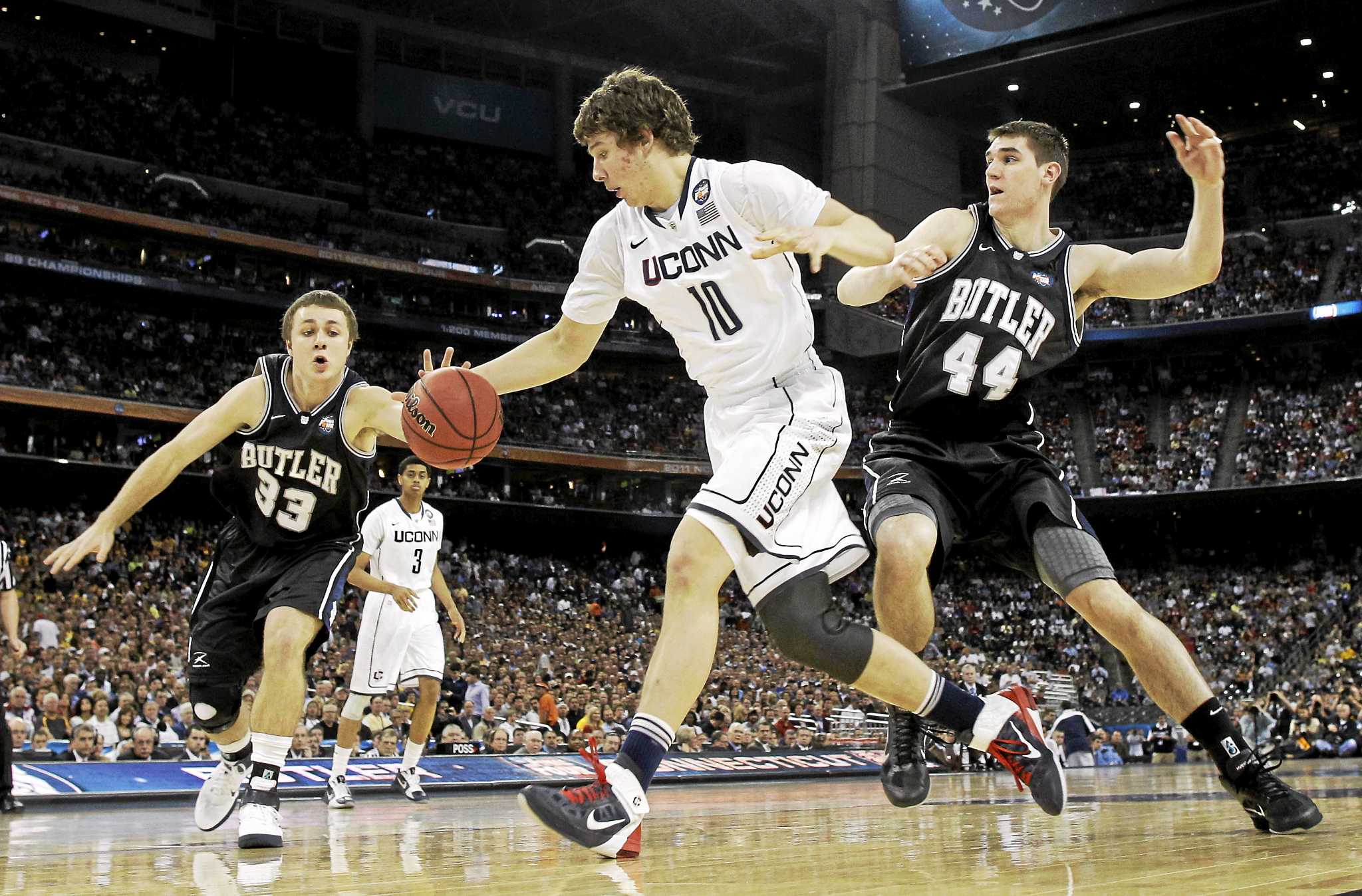 UConn’s Tyler Olander has seen the good times and bad times
