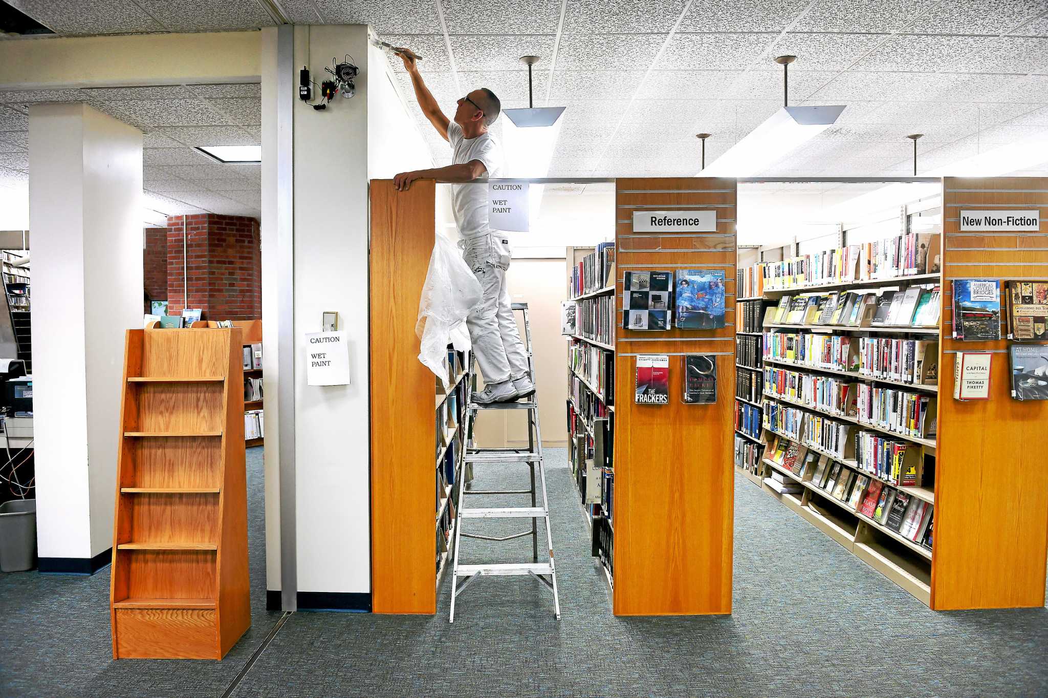 Hamden library upgrade in full swing