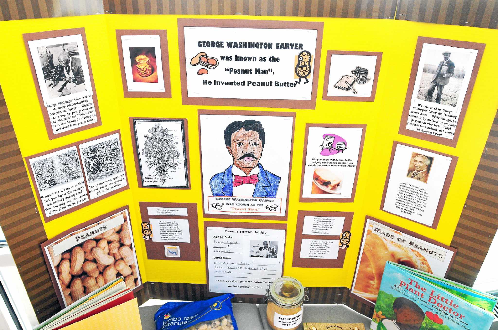 George Washington Carver Peanut Inventions