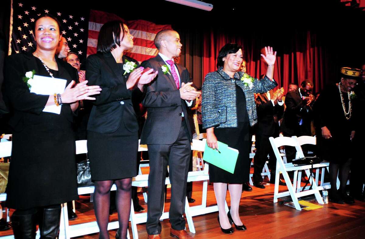 Toni Harp sworn in as 50th mayor of New Haven