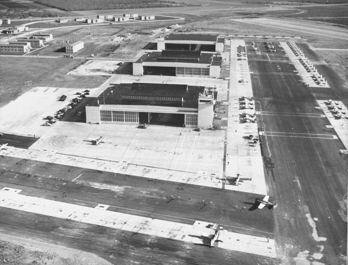 Vintage World War II photos show Texas military base preparing for war