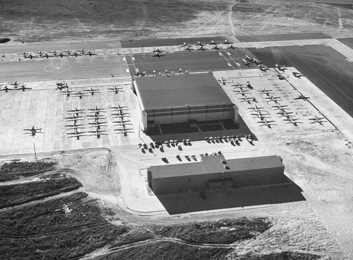 Vintage World War II photos show Texas military base preparing for war