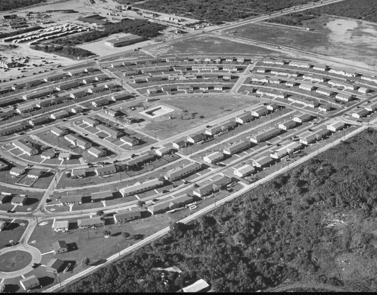 Vintage World War II photos show Texas military base preparing for war