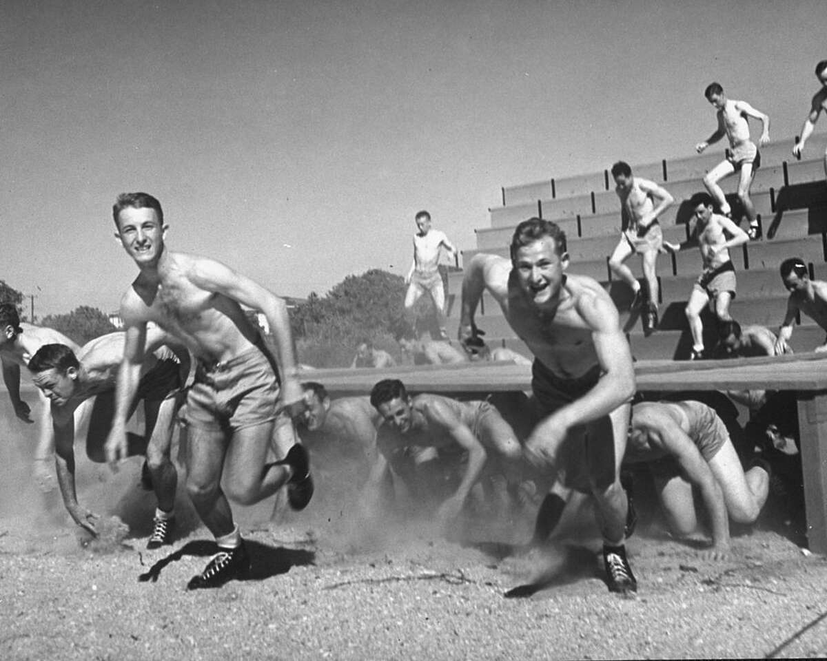 Vintage World War II photos show Texas military base preparing for war