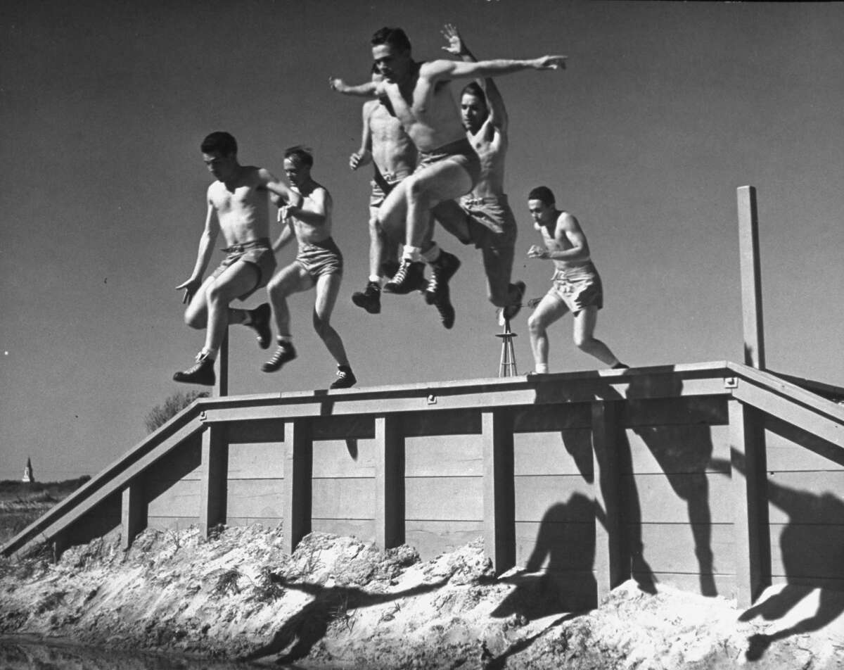 Vintage World War II photos show Texas military base preparing for war