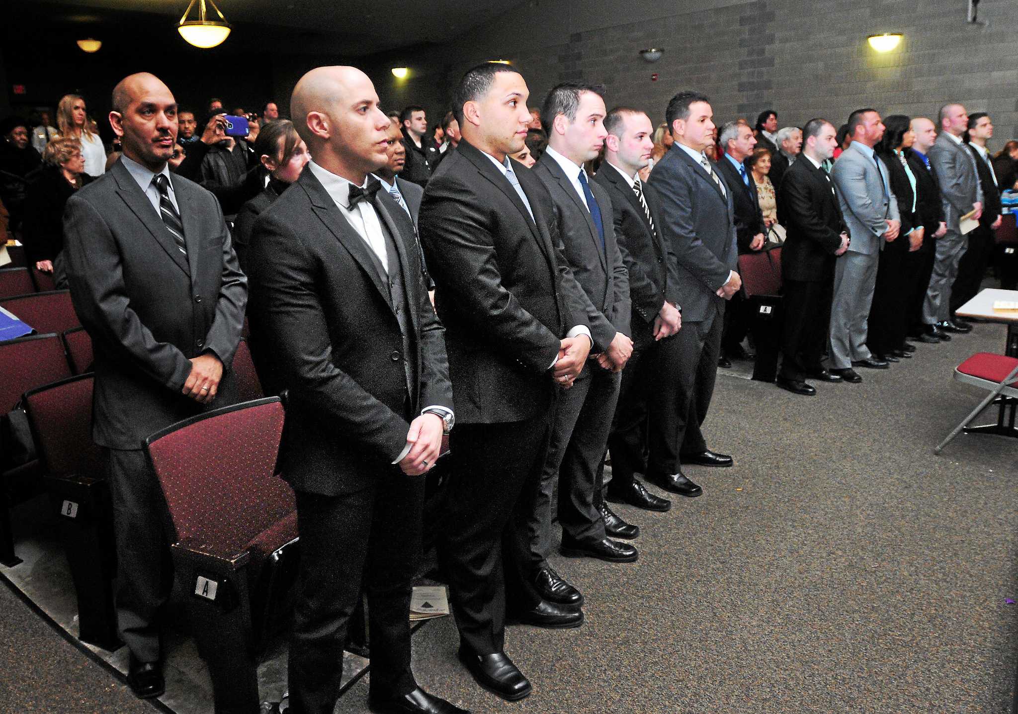 New Haven police promote 16 cops to detective