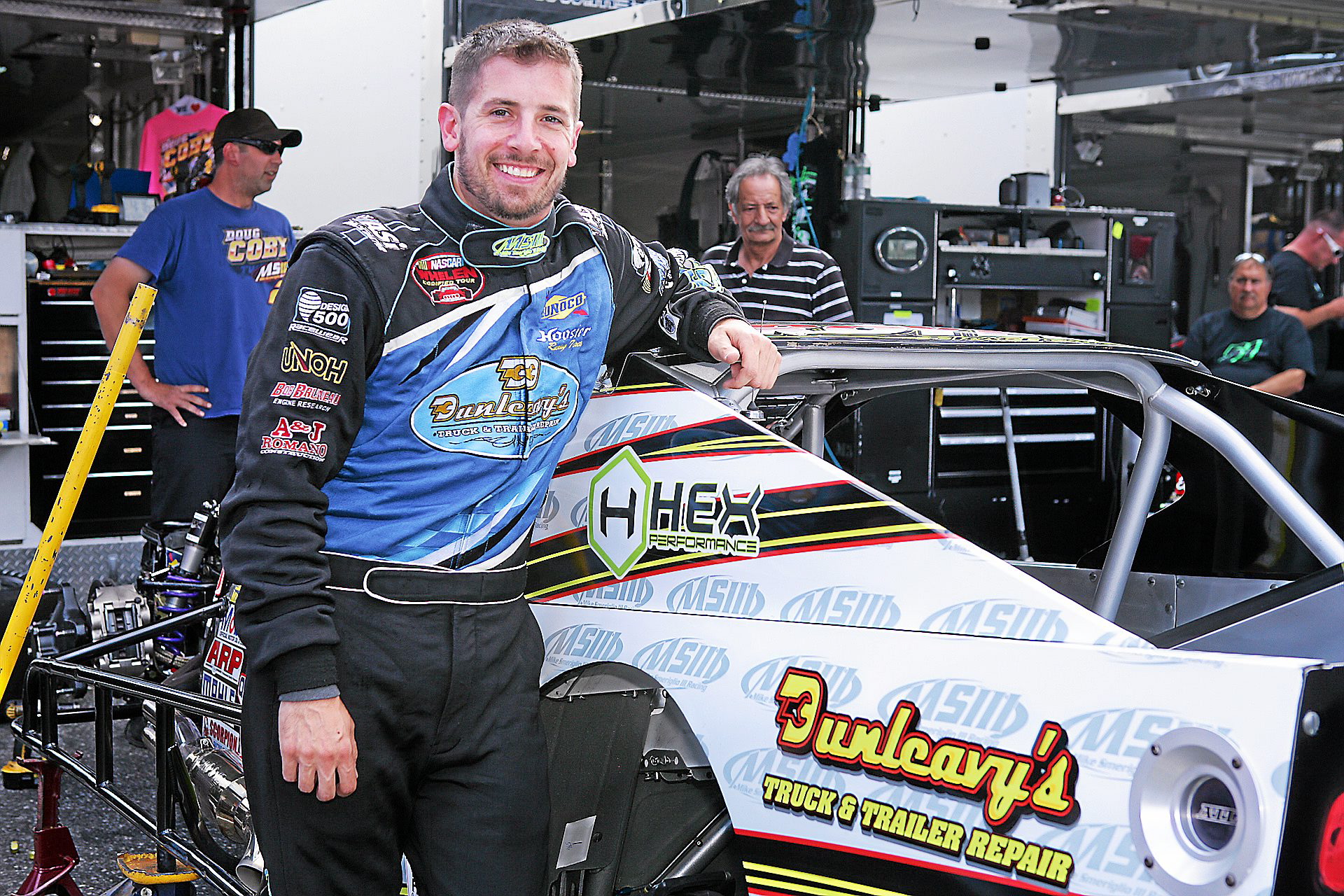 Driver Doug Coby just wants to have fun