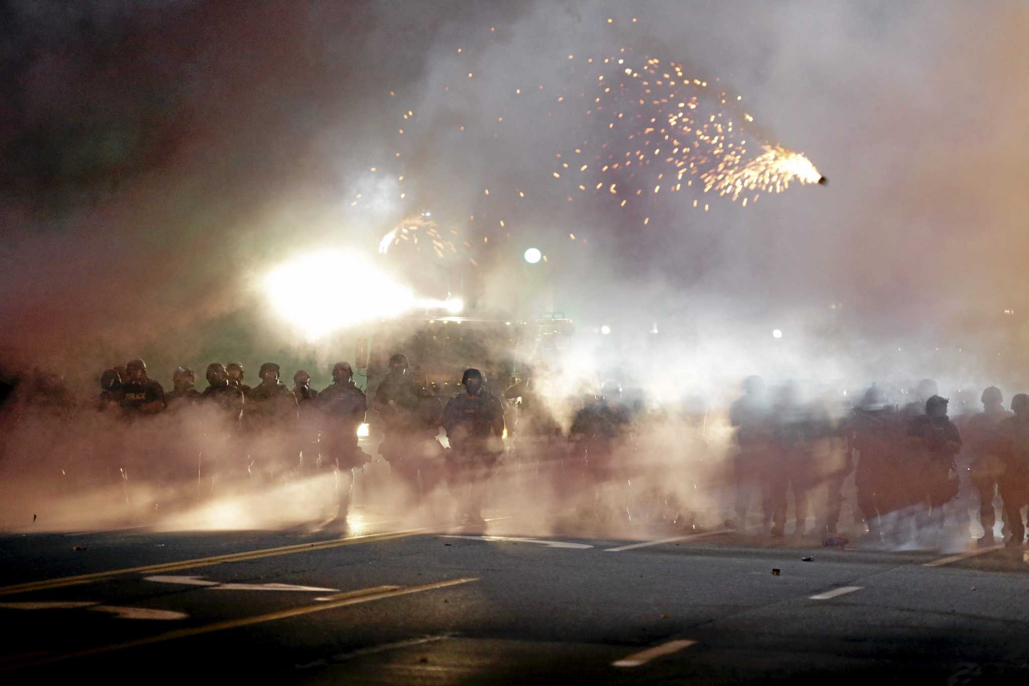 Protests turn violent in St. Louis suburb