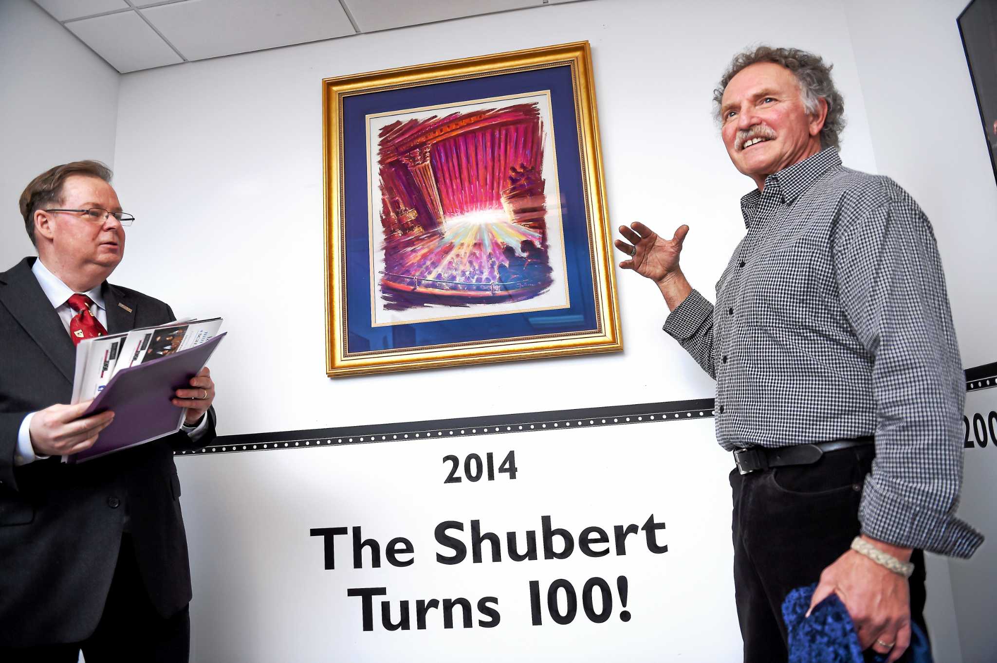 Artist’s work marks Shubert Theater’s 100th Anniversary
