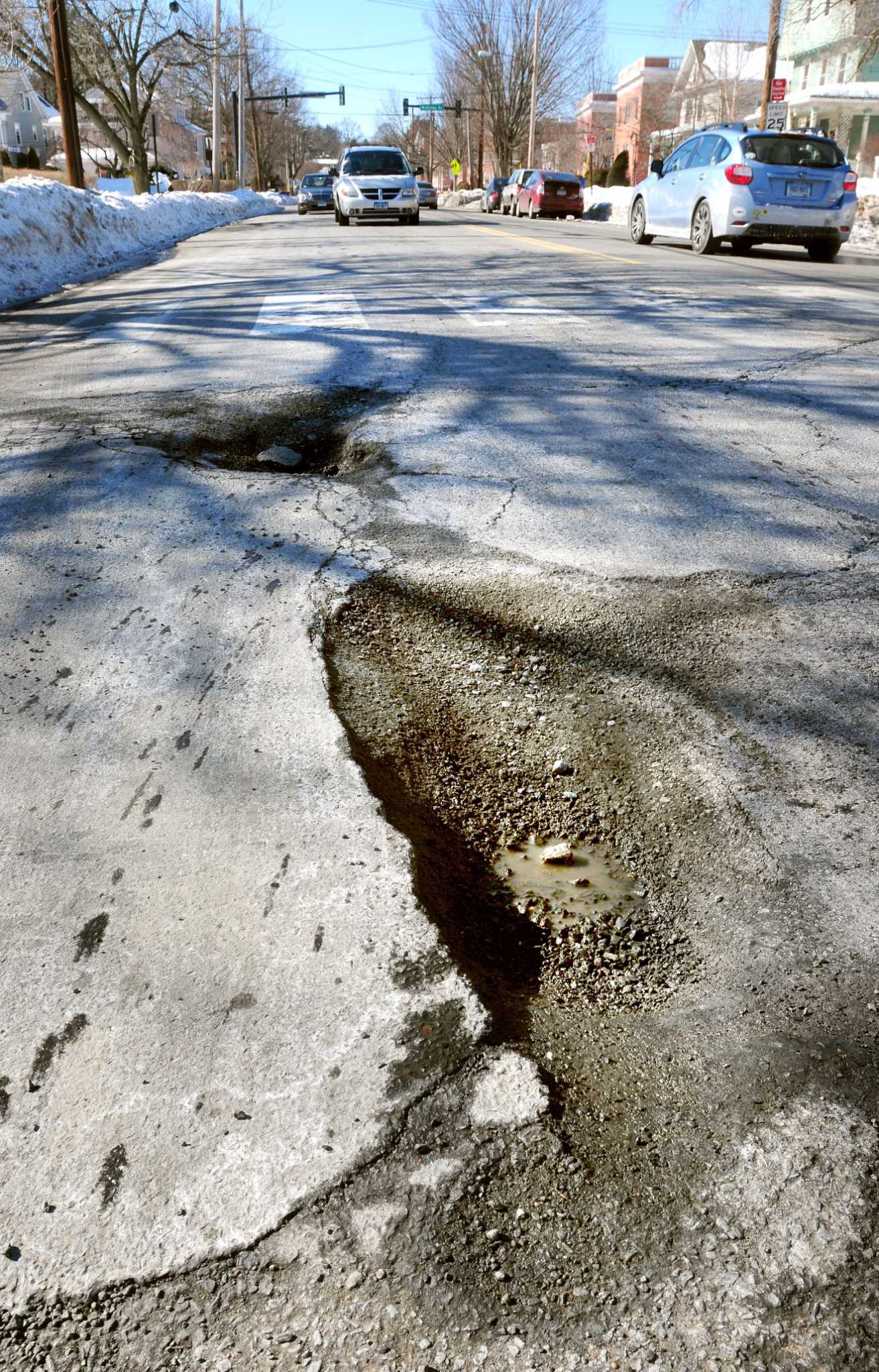 Potholes are everywhere in Connecticut, ready to damage your tires