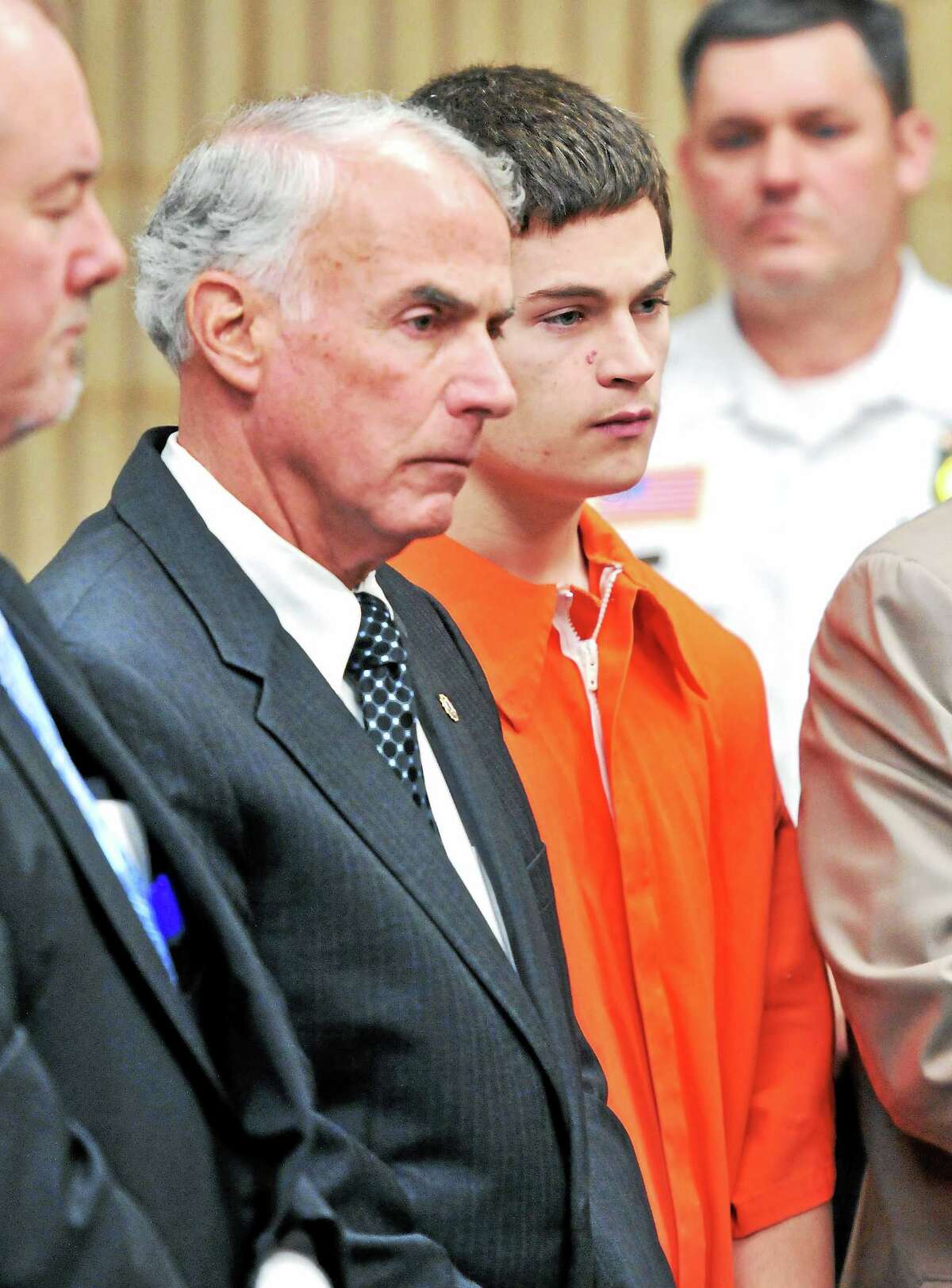 Chris Plaskon, 17, of Milford, pleads not guilty in fatal stabbing of ...