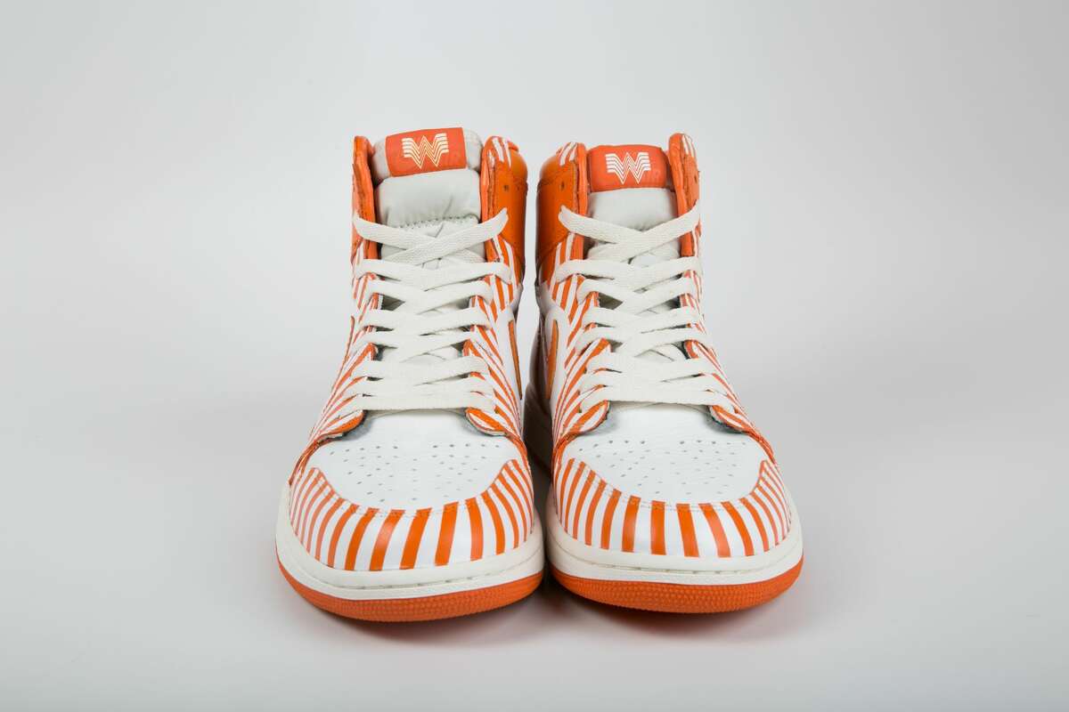 Win one-of-a-kind Whataburger-themed shoes designed by San Antonio artist