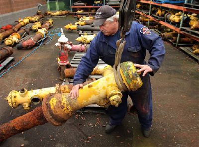 Philadelphia forced to keep new fire hydrants high and dry