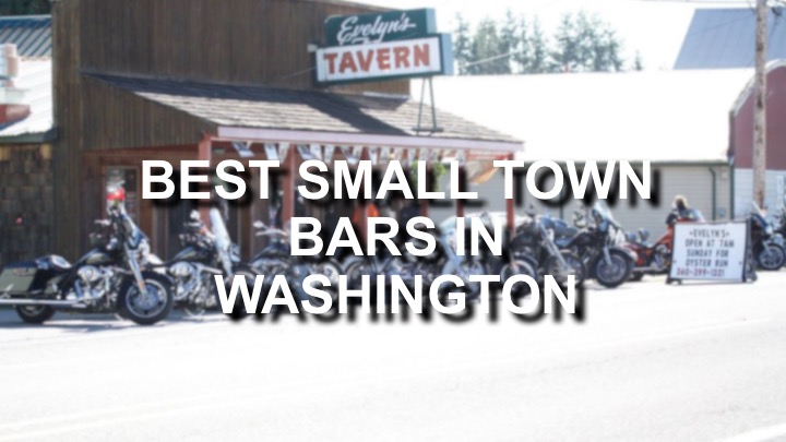 Washington's best small-town bars