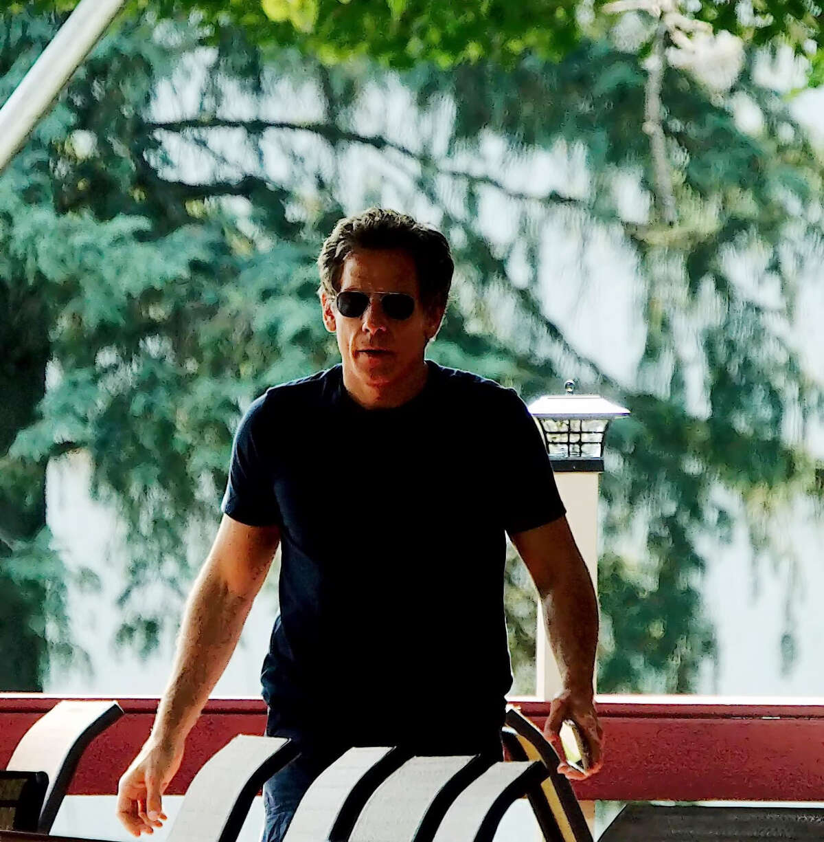 Photos: Ben Stiller on location for prison break TV series