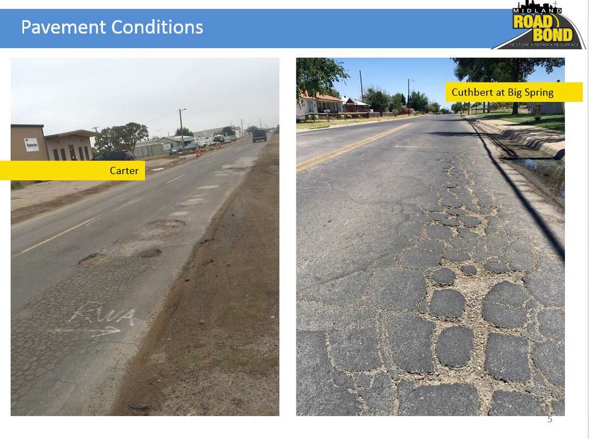 Lacy presents road bond to council