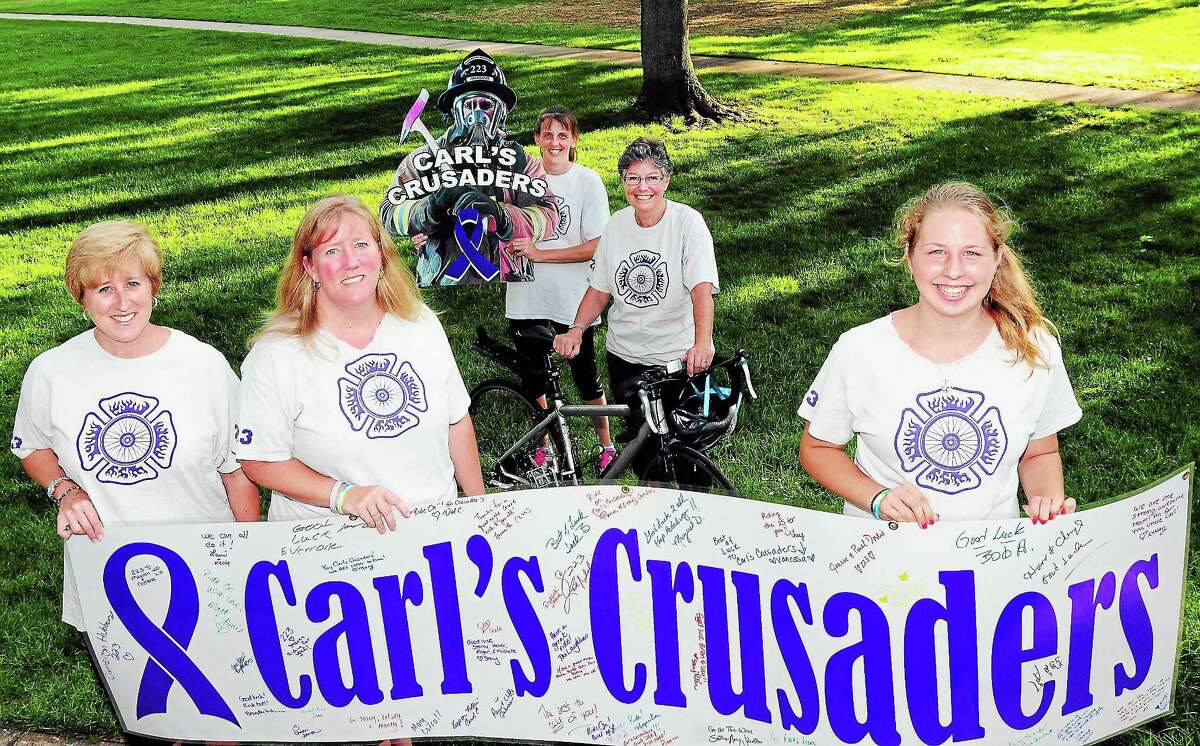 Closer to Free bike team honors Guilford firefighter