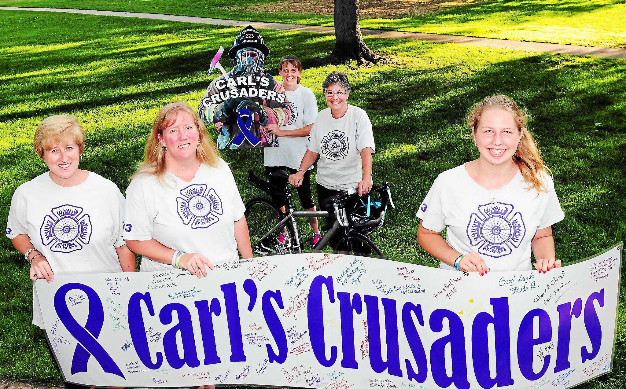 Closer to Free bike team honors Guilford firefighter