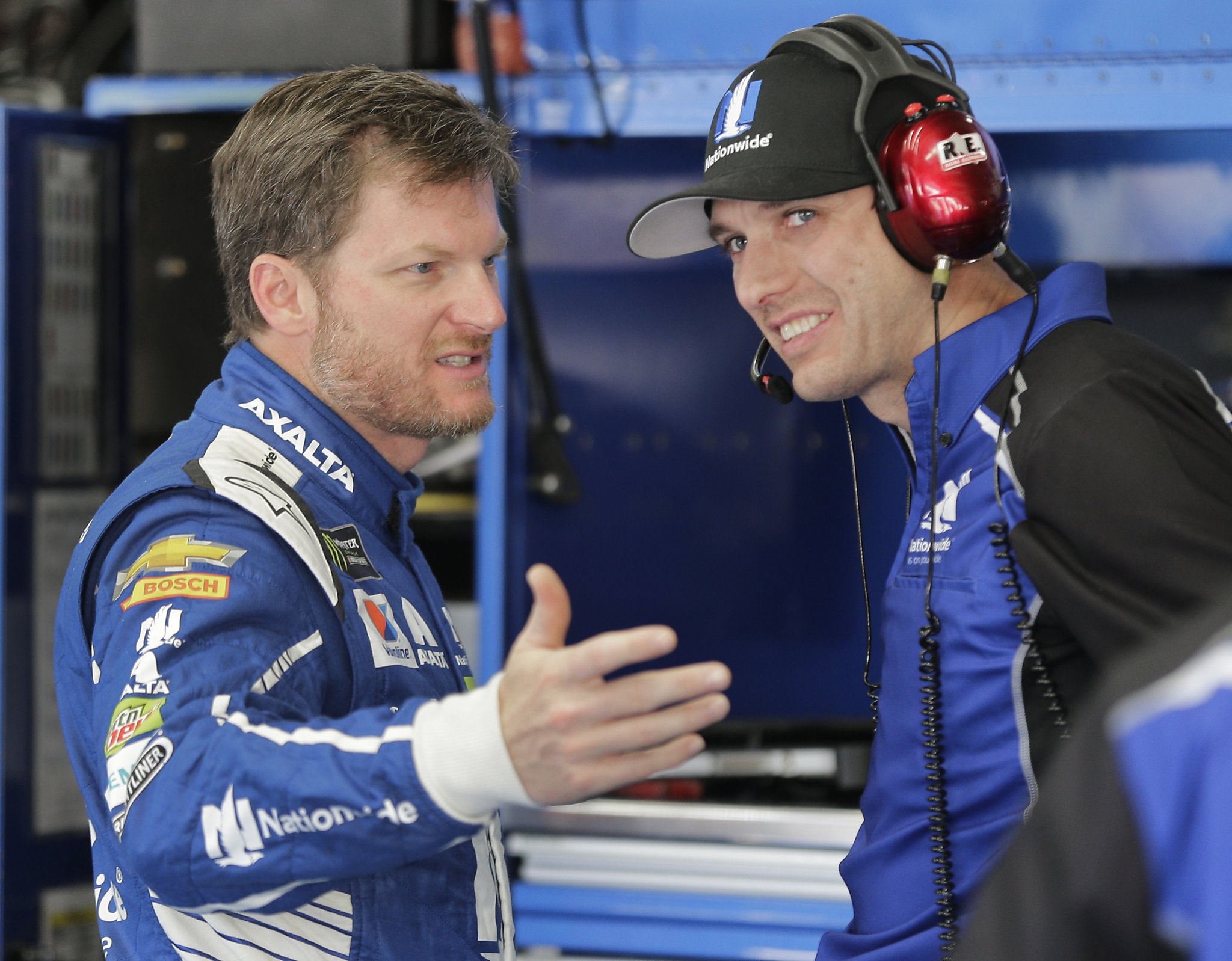 Dale Earnhardt defends crew chief Greg Ives