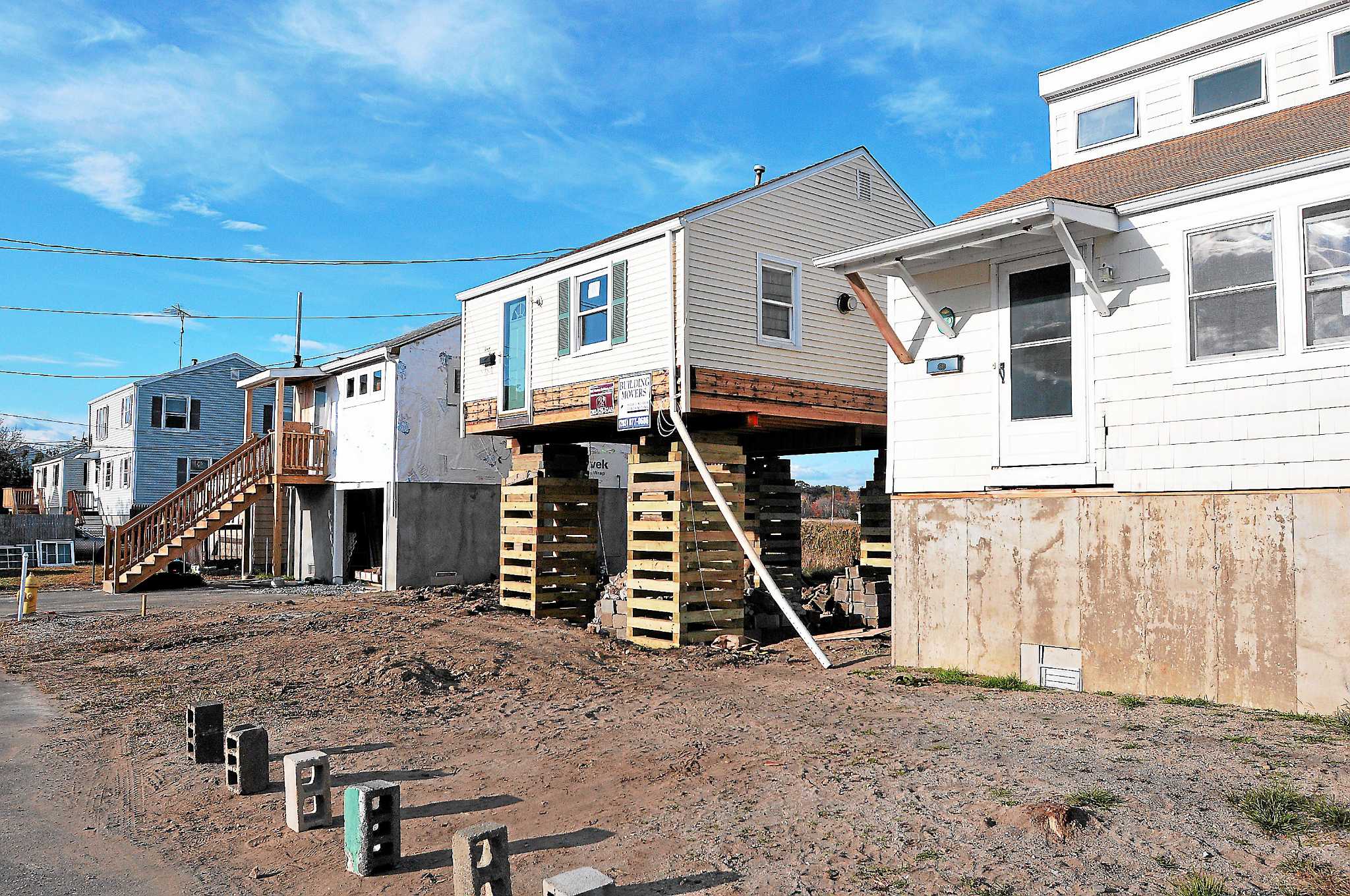 Rebuilding after Superstorm Sandy means raising the house high