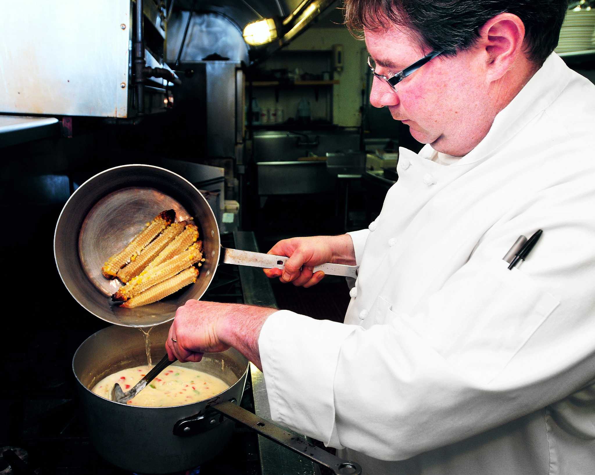 Chef Peter Hamme of the Stone House in Guilford shares soup recipe