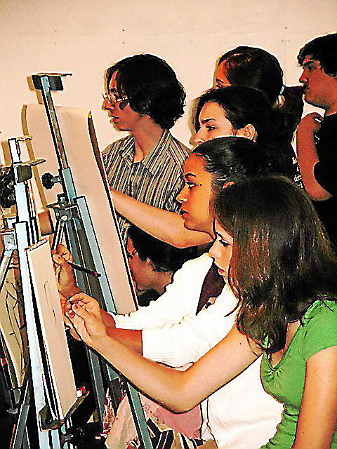Lyme Academy College of Fine Arts classes for high school students
