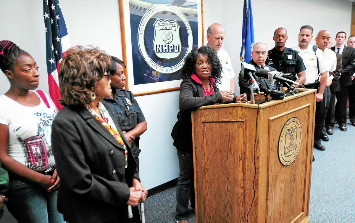 Family of New Haven homicide victim thank cops for quick arrest