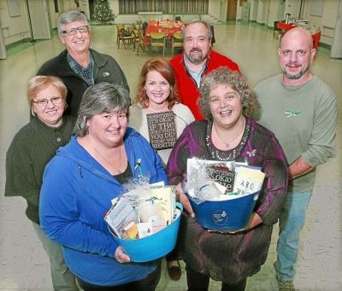 Bereaved Parents of the USA brought baskets as a show of support for ...