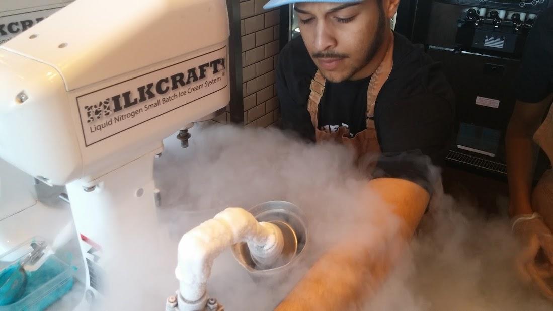 Forget the scoop, ice cream is going high-tech