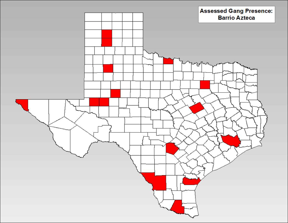 Map: Where Texas' most significant gangs, criminal groups are located