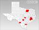 Map: Where Texas' most significant gangs, criminal groups are located