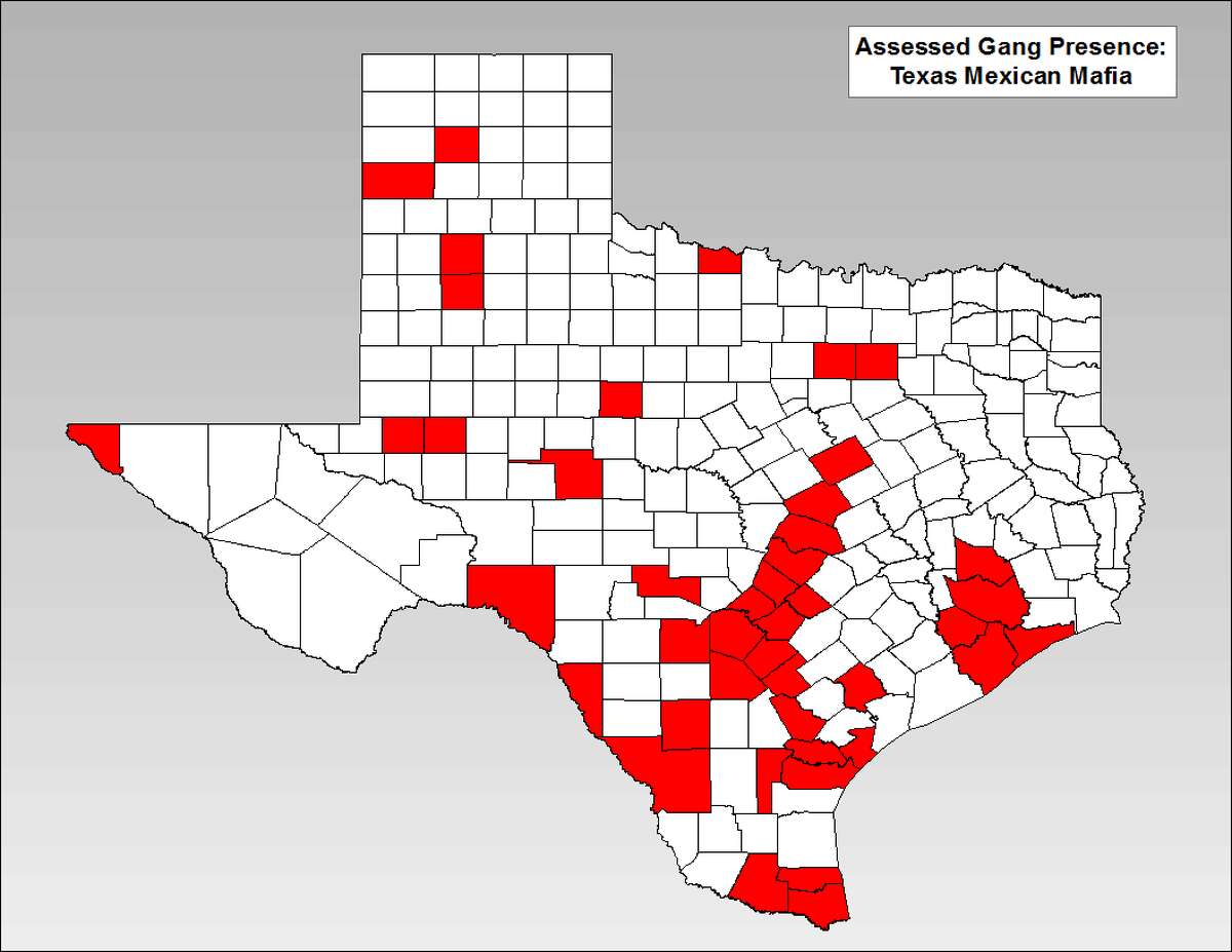 Map: Where Texas' most significant gangs, criminal groups are located