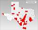 Map: Where Texas' most significant gangs, criminal groups are located