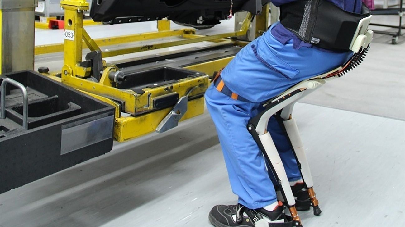 This Wearable Chair Looks Ridiculous, But It Solves a Real Problem
