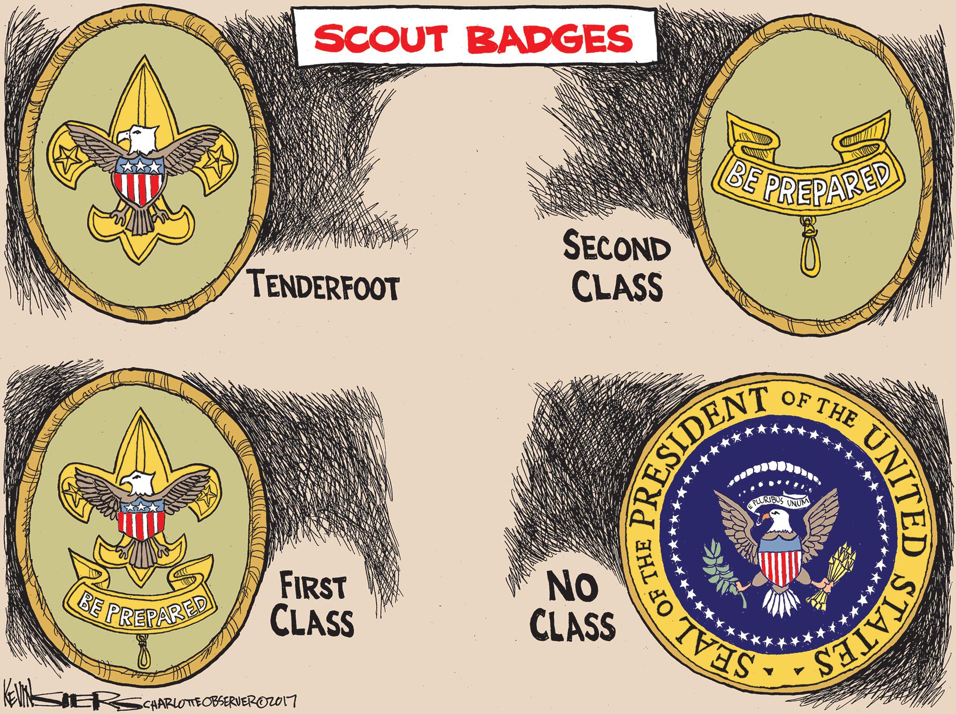 Stephan Lesher: The Donald J. Trump American Values Merit Badge