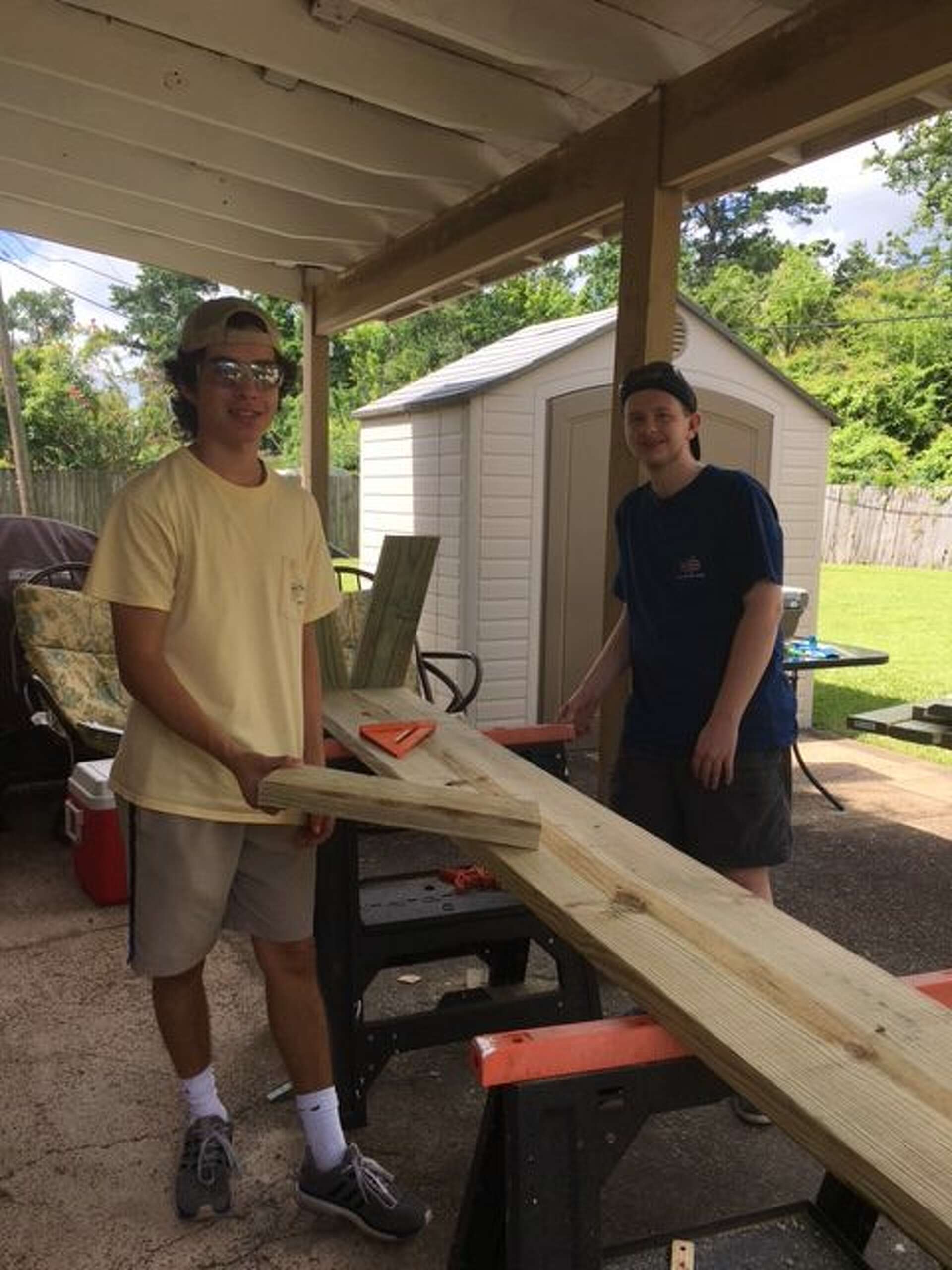 Beaumont museum gets new benches from Eagle Scout project