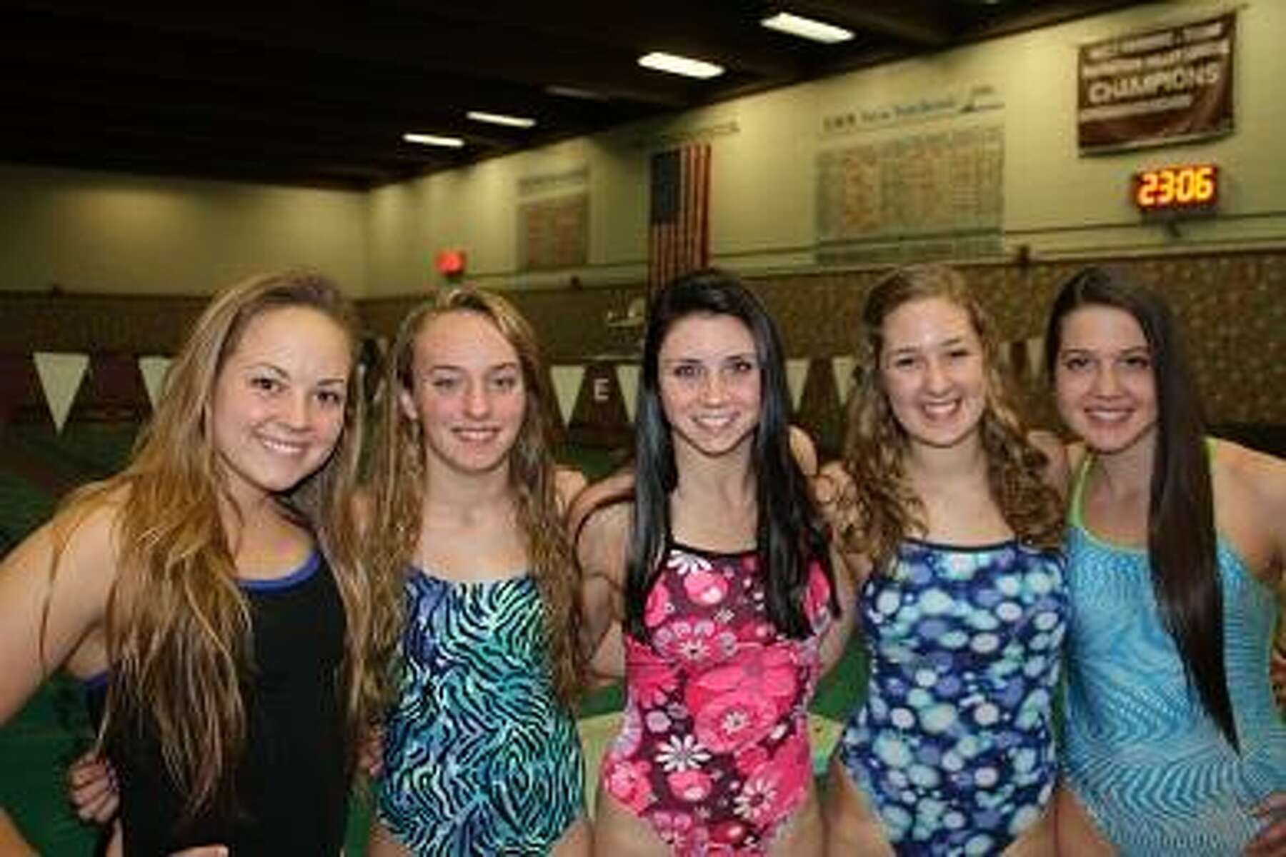 Girls Swimming At The Ymca