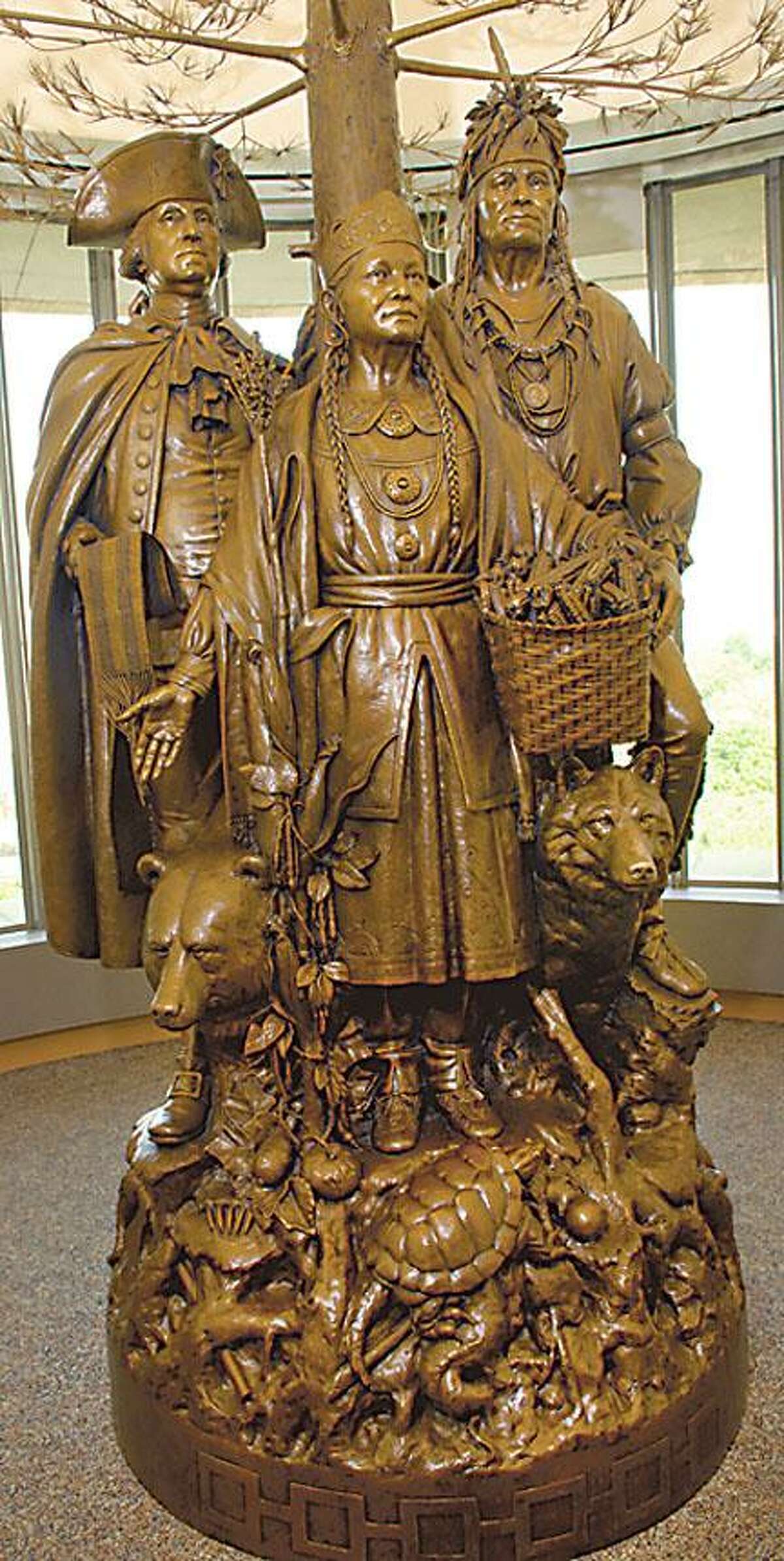 Smithsonian gets another $1M from Oneidas, adds multimedia show to statue