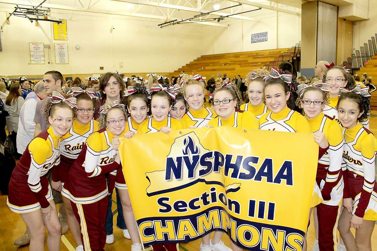Canastota cheerleaders win first Section III title