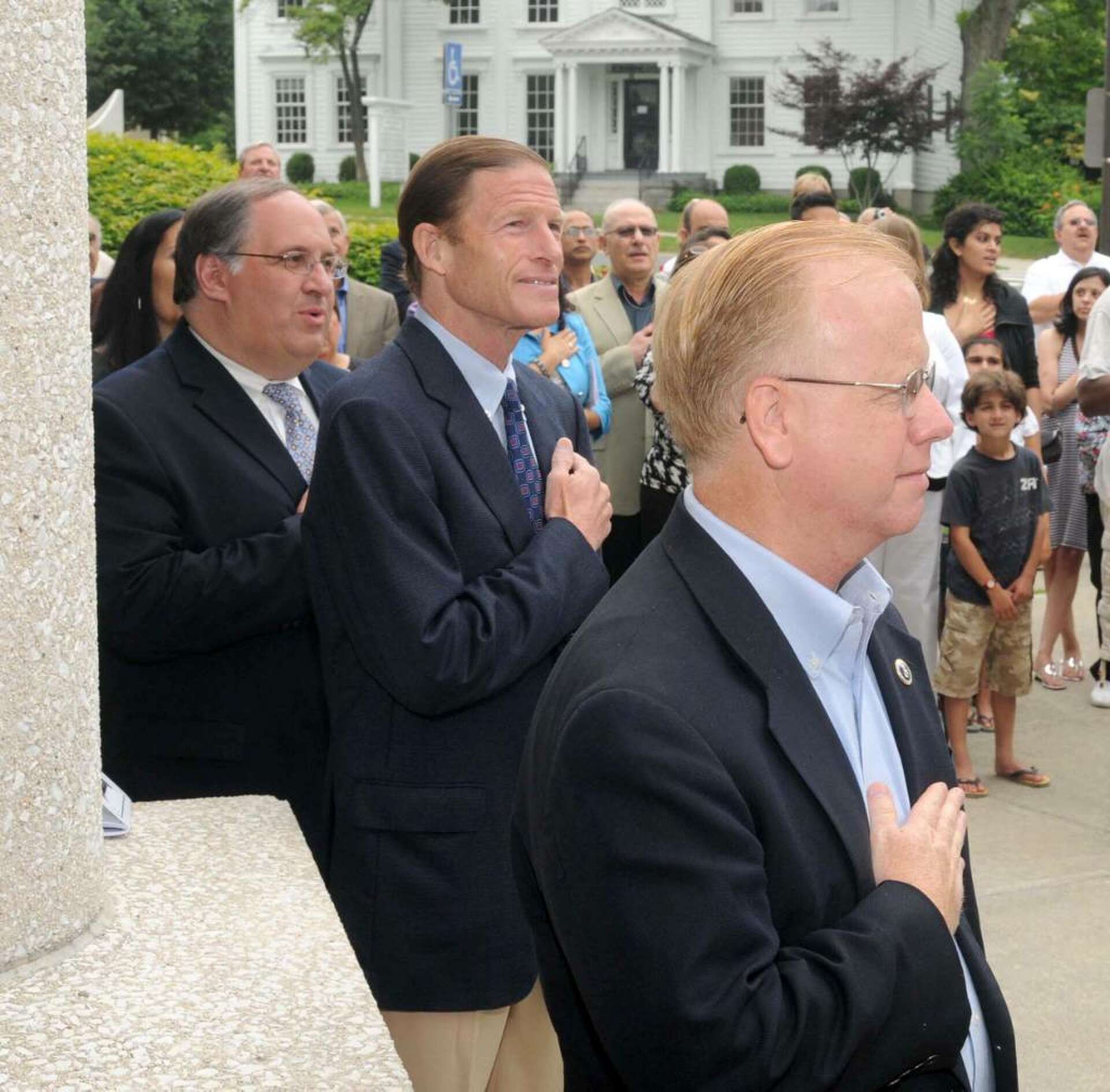 Danbury's Lebanese Americans unveil monument honoring Lebanese immigrants