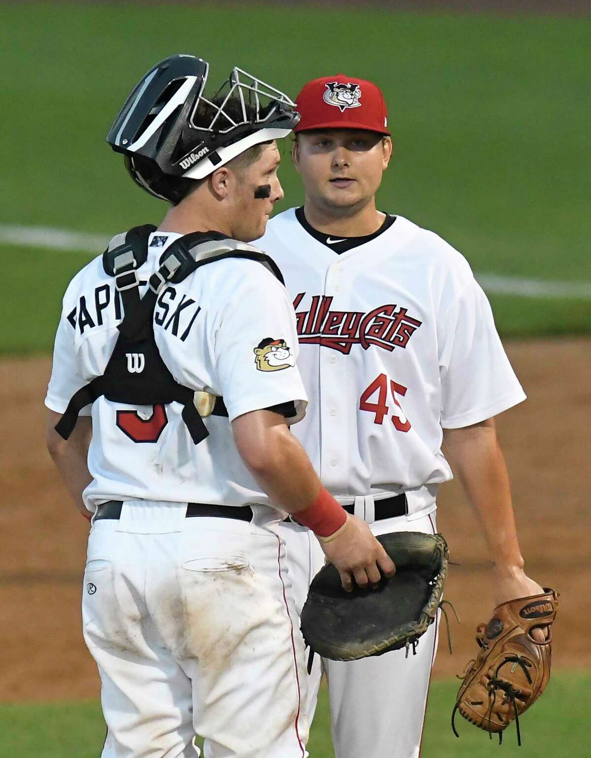 Michael Papierski catching on fast with ValleyCats