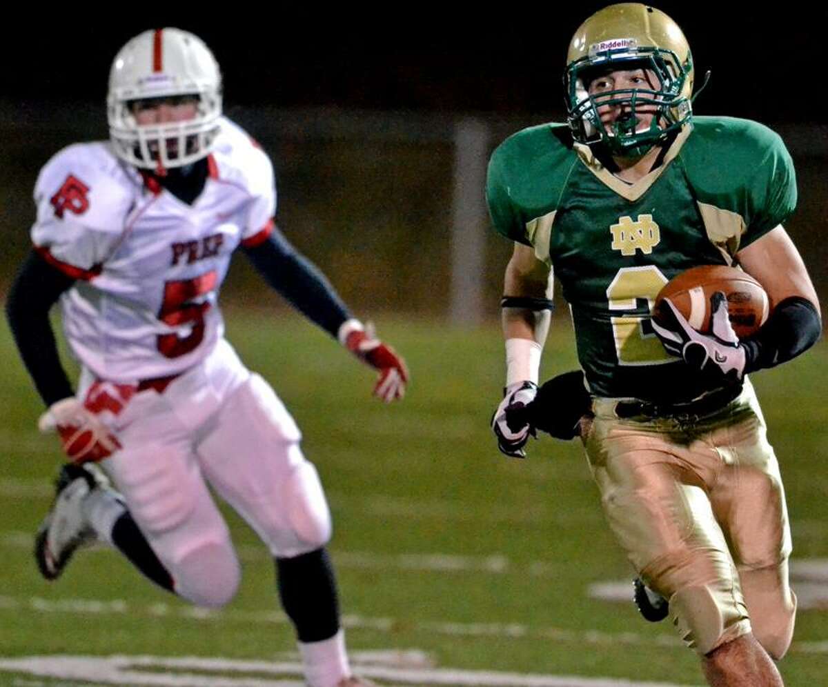 FOOTBALL: Notre Dame-West Haven beats Fairfield Prep, remains in ...