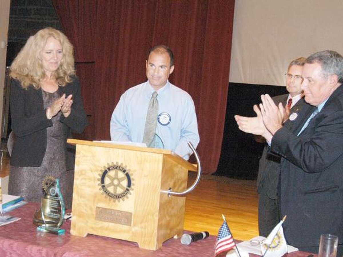 Oneida Rotary honors Barbara Gerow and Hank Leo with 2011 Bill Fariel Award