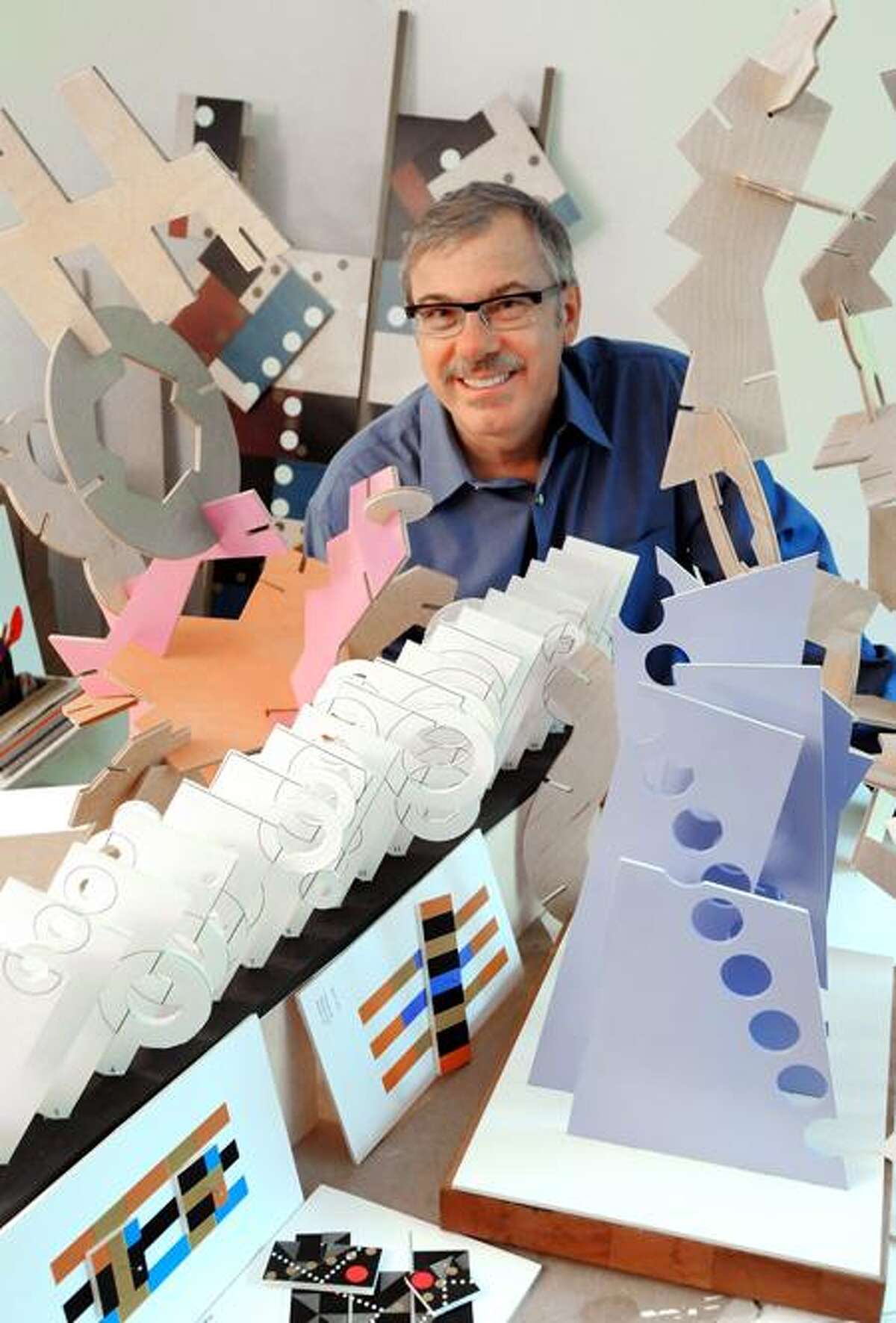 ART, REDEFINED: Orange sculptor brings viewer into the action (video)