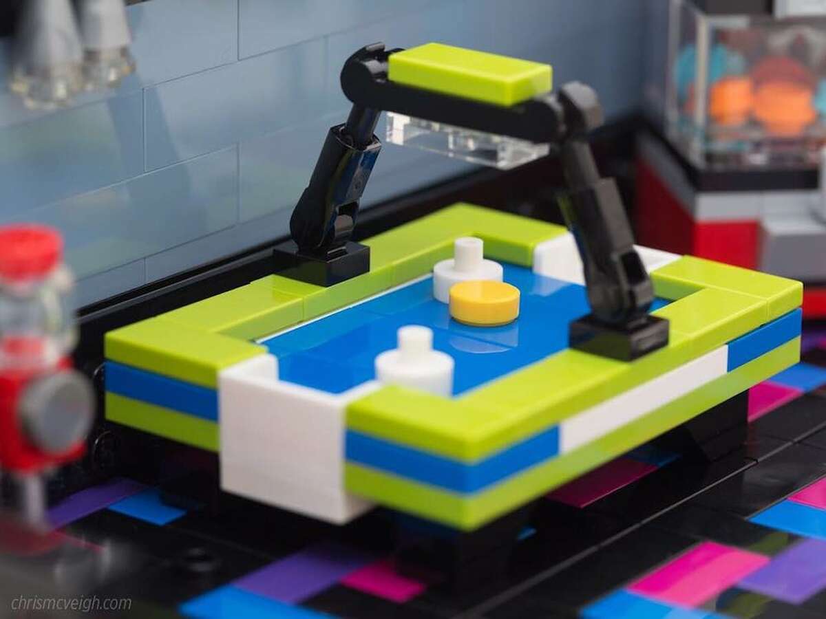 LEGO builder embraces retro tech in realistic sets