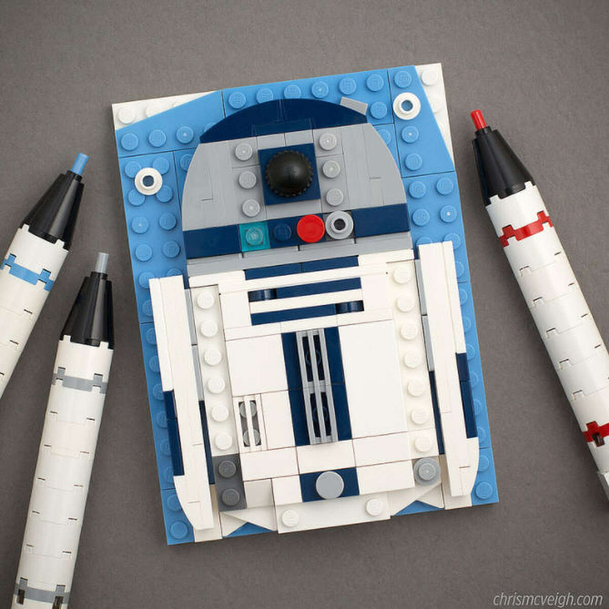 LEGO builder embraces retro tech in realistic sets