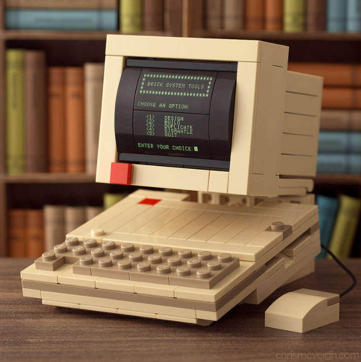 LEGO builder embraces retro tech in realistic sets