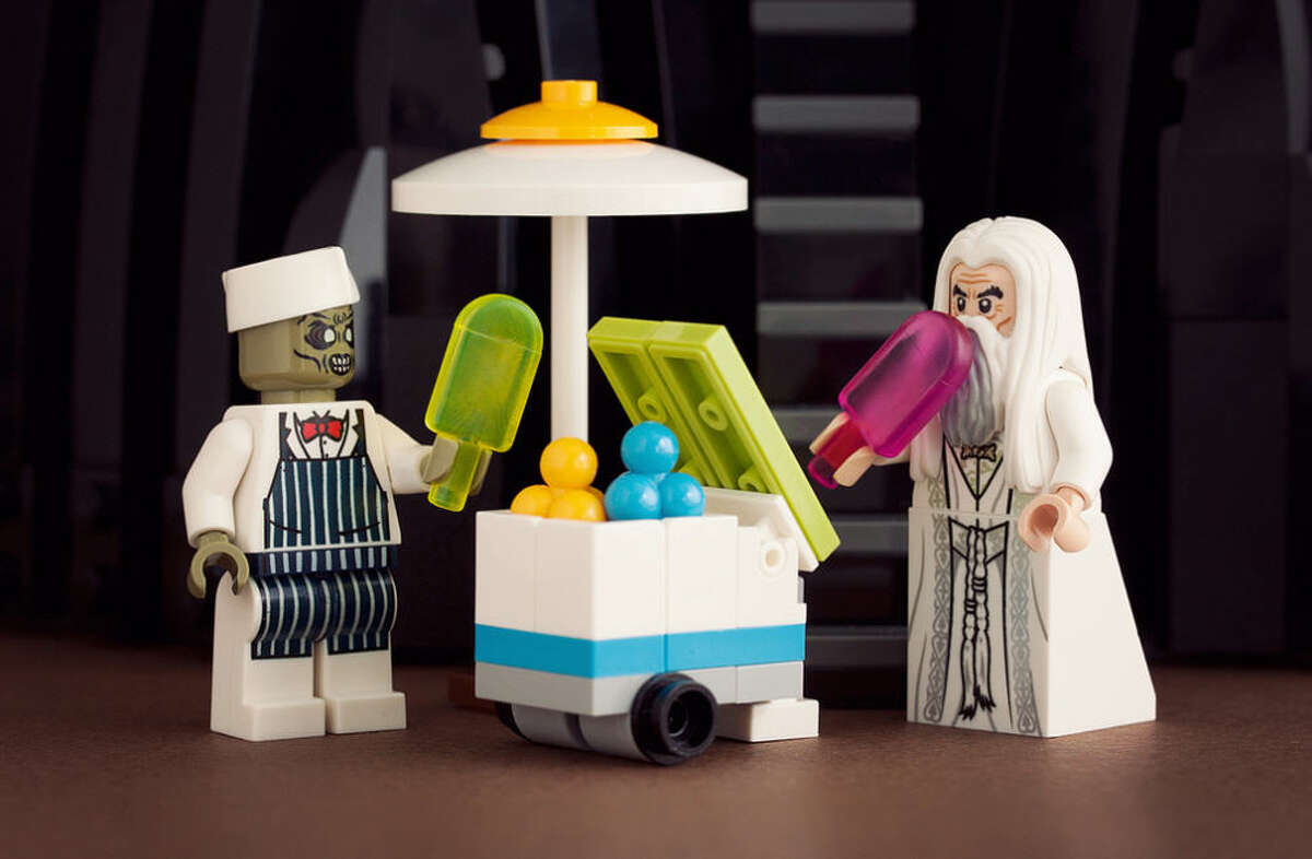 LEGO builder embraces retro tech in realistic sets