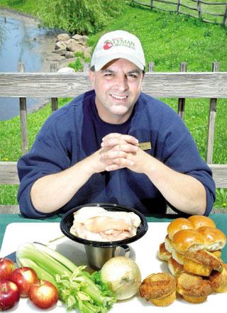 Reach into the Apple Barrel and out comes Lyman Orchards' cornbread ...